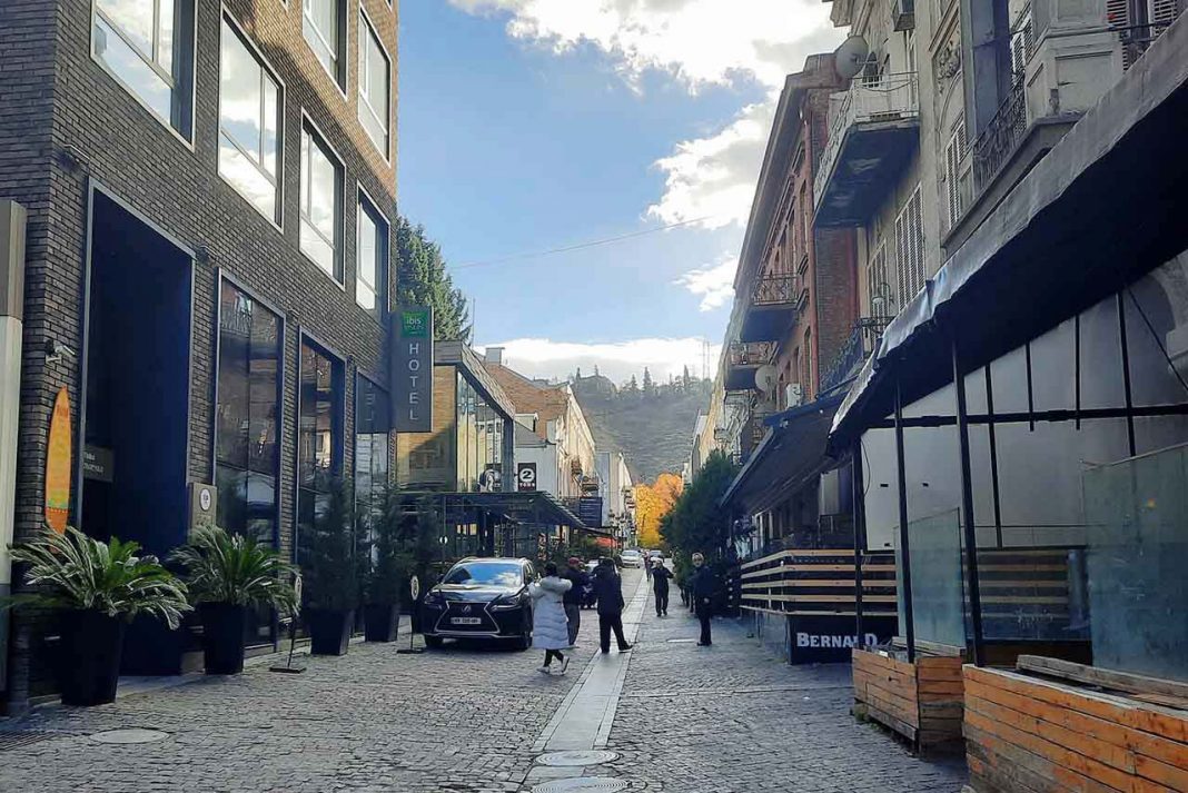 Freedom Square in Tbilisi is the heart of the Georgia.