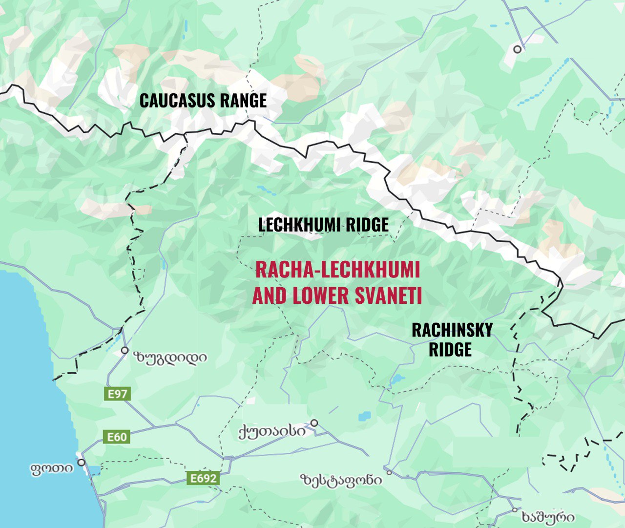 Racha – a magical Georgian region. Itinerary for 1-2 days.